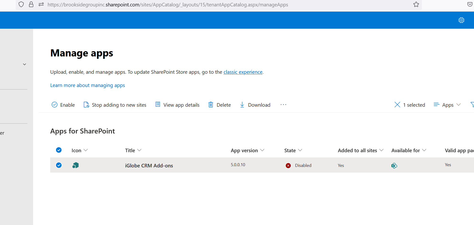 Error when trying to deploy spfx package to Apps catalog From SharePoint Store | Microsoft ...